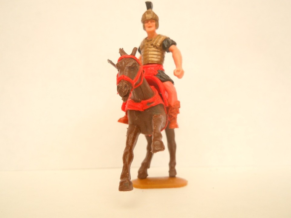 Timpo Roman Soldiers - Rare Mounted with 2 Foot Soldiers | eBay UK
