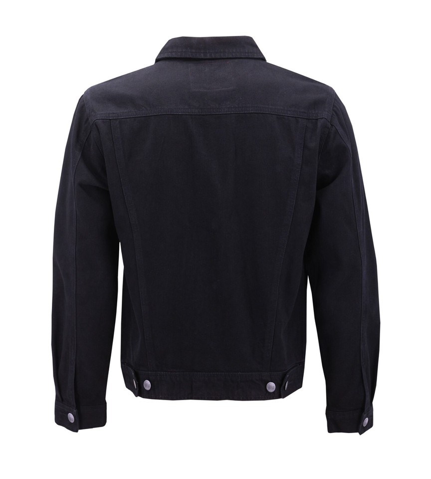 Red Label Men’s Premium Casual Faded Denim Jean Button Up Cotton Slim ...