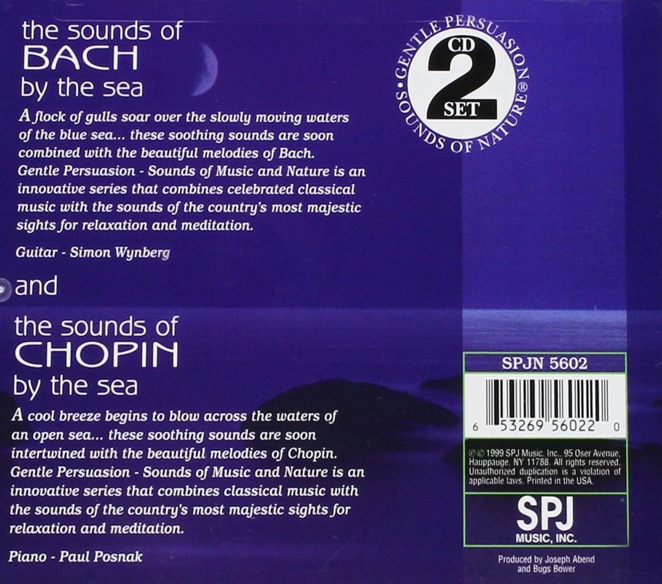 Sounds Of Bach By Sea/Sound Sounds Of Bach By The Sea/Sounds Of (CD ...