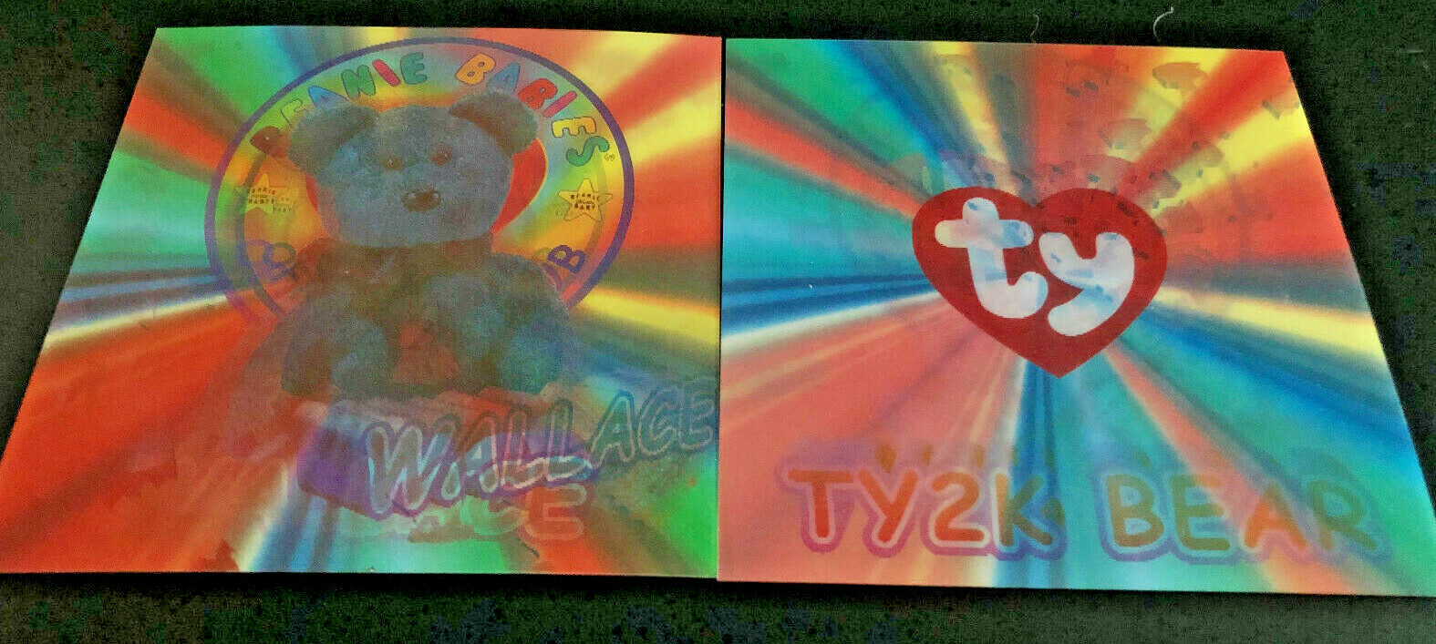 TY BEANIE BABIES CARDS S4 LENTICULAR SET OF 12 CARDS, 1999, CAME 1/BOX ...