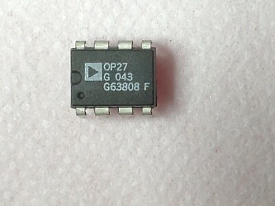 LOT OF 9pcs OP27G Analog Devices Precision Operational Amplifier DIP8 ...