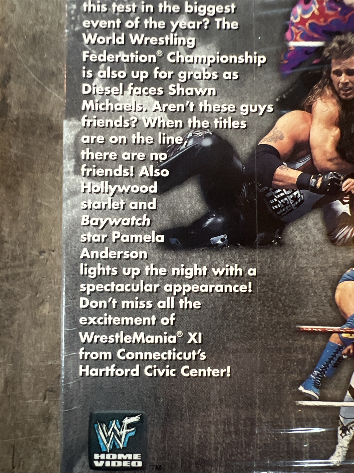 WWF WrestleMania XI - LT Lawrence Taylor ( VHS 1998 WWF ) NEW Sealed ...