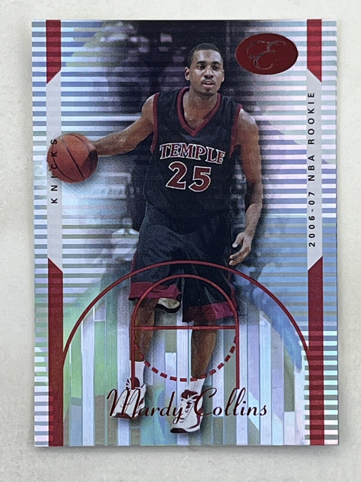 Mardy Collins 2006-07 Bowman Elevation Red RC /299 #114 NBA Knicks ...