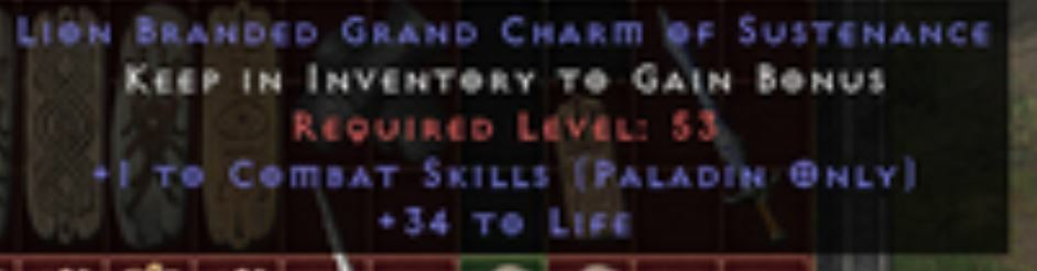 Diablo 2 Resurrected D2R PC Paladin Combat with LIFE Grand Charm Pcomb ...