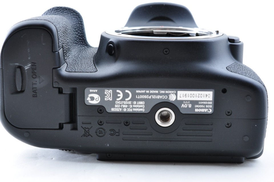 Canon EOS 70D 18.0 MP Digital SLR Camera Body-black with Box from Japan ...