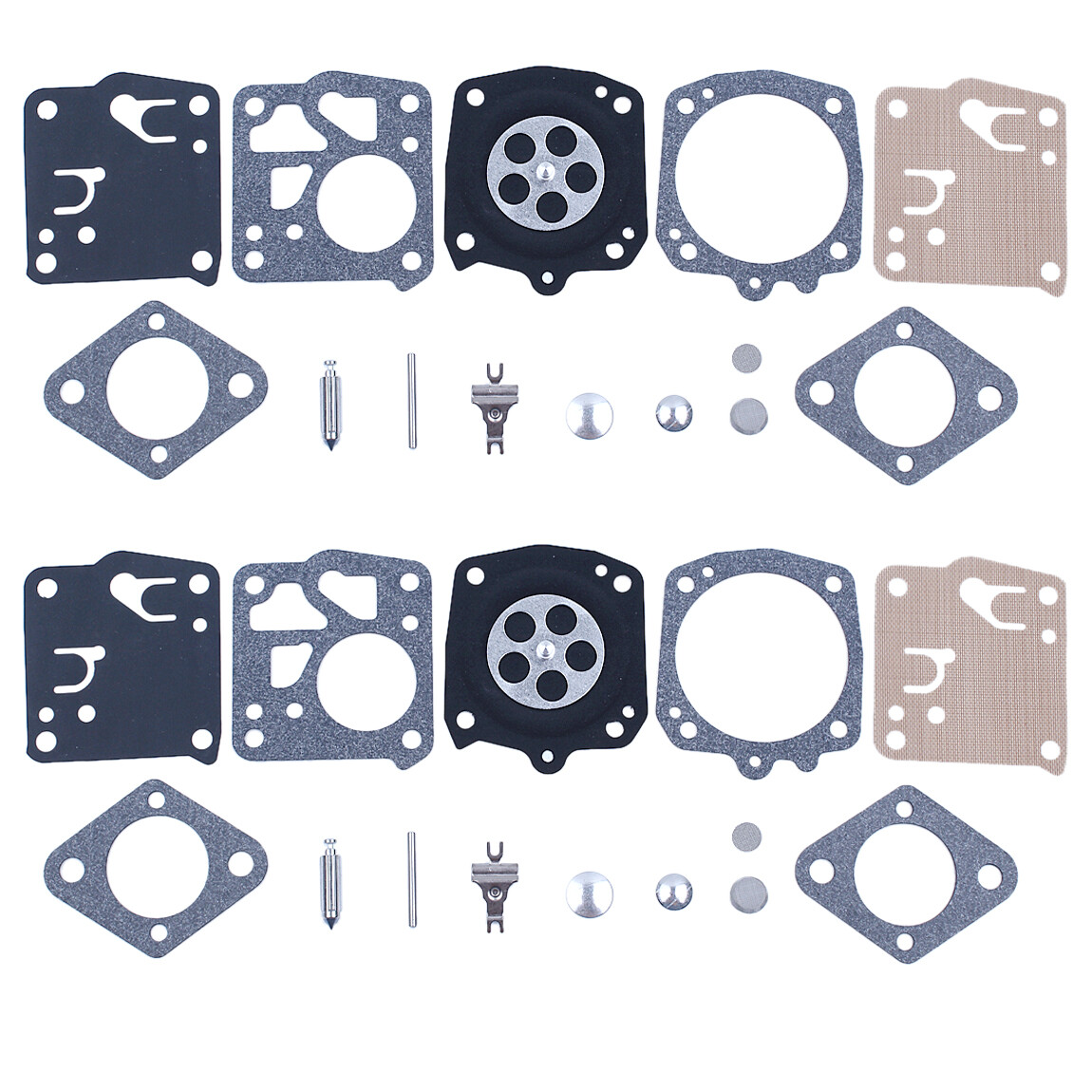2x Carburetor Carb Rebuild Repair Kit For Tillotson HS RK-23HS HS-2A HS ...