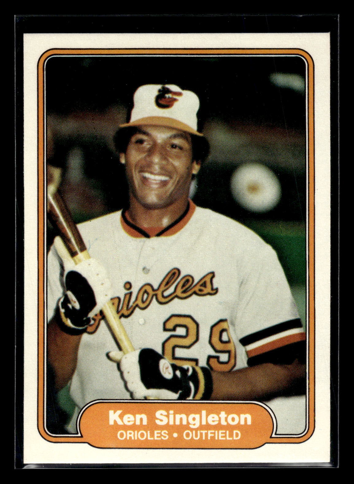 1982 Fleer Baseball #179 Ken Singleton Set Break Mint+ Baltimore ...