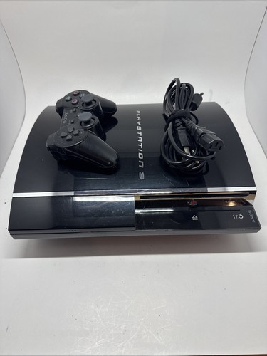 Sony PlayStation 3 Fat PS3 CECHE01 250GB Hard Drive Backwards ...