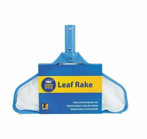 Pool Leaf Scoop Aussie Gold Rake Deep Net Skimmer Shovel Large Swimming ...