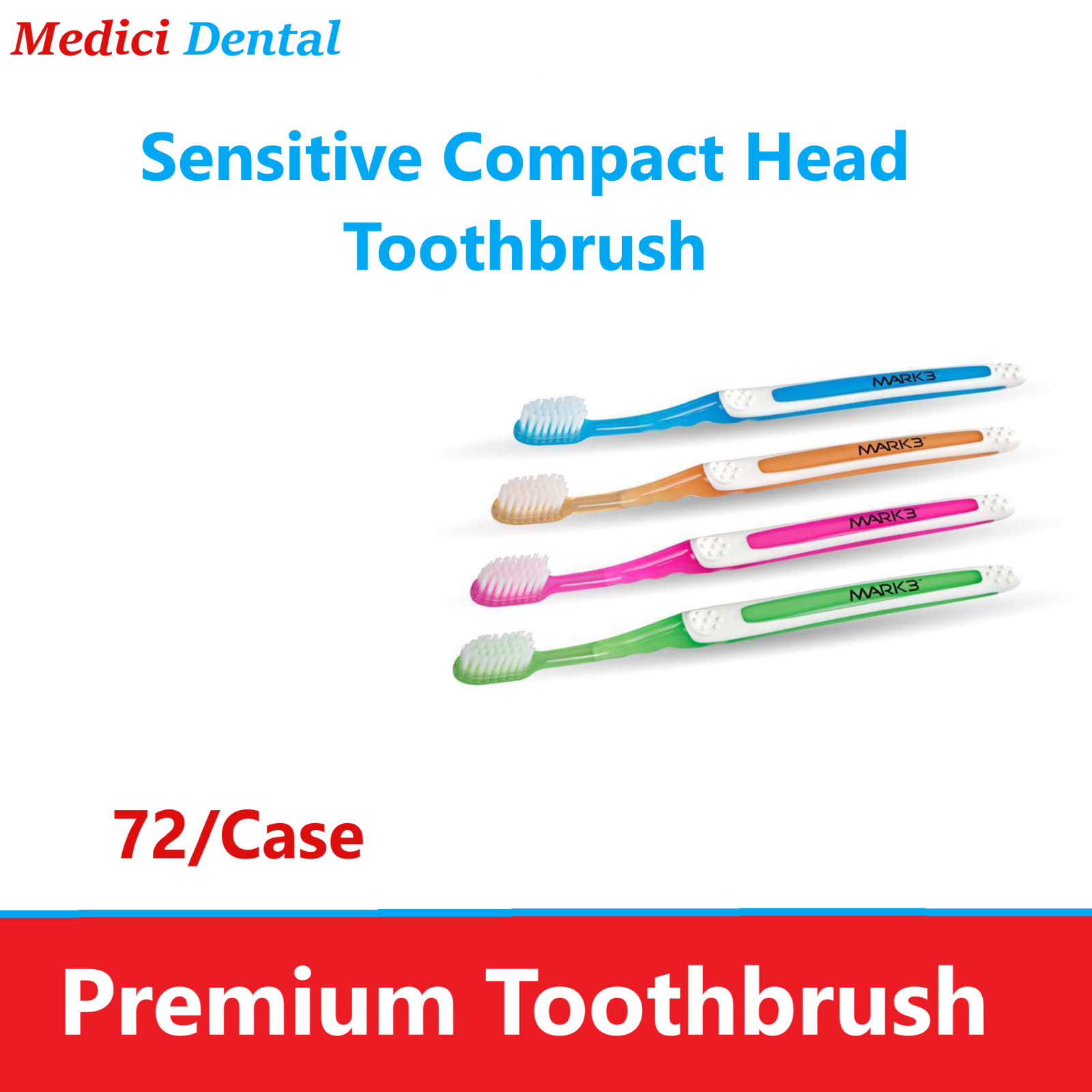 Dental Adult Patient Sensitive Compact Head Adult Standart Toothbrushes ...