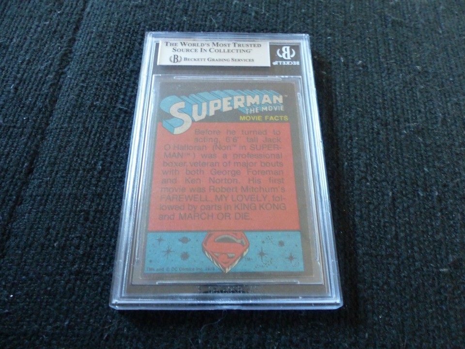 PIERRE SPENGLER signed Autograph 1978 SUPERMAN Christopher Reeve ...