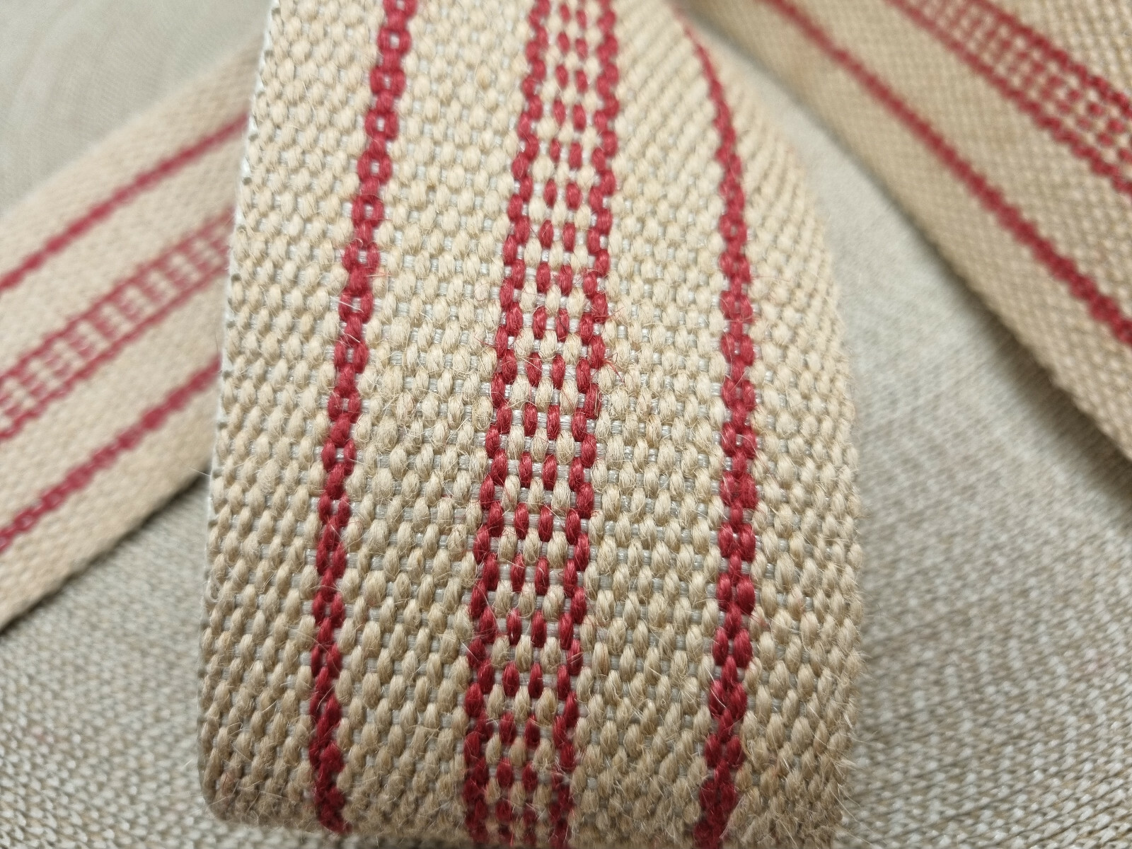 Upholstery chair webbing Traditional jute woven craft sewing tapes sofa ...