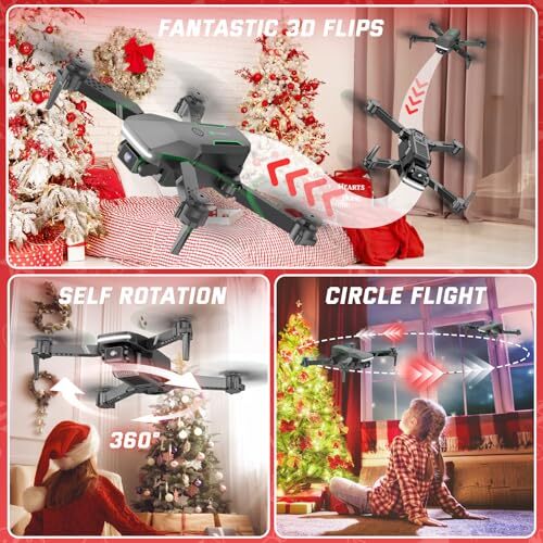 S80 Drone With Camera For Adults Foldable 1080p Hd Mini Drones For Kids ...