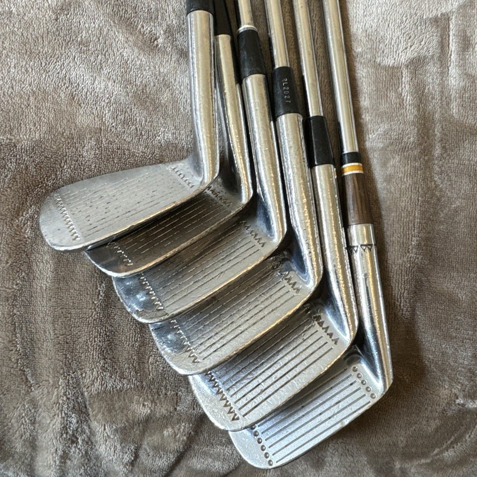 Vintage MacGregor Iron Set 3,4,6,7,8,9 Stainless Steel 6 Golf Clubs | eBay
