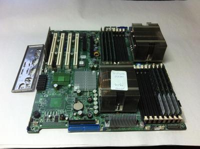 SUPERMICRO H8DME-2 W/ 2 X AMD 2220 + HEATSINK + 16GB RAM + SIMLC + I/O PLATE | eBay