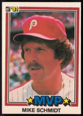 1981 Donruss #590 Mike Schmidt MVP NM+ | eBay