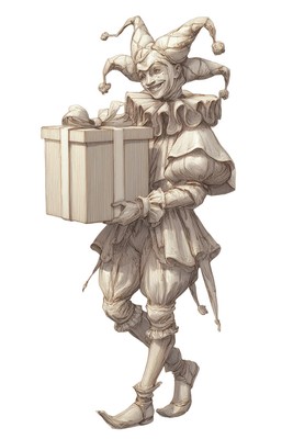 Medieval Jester Gift Vinyl Car Decal Sticker – Waterproof & UV ...