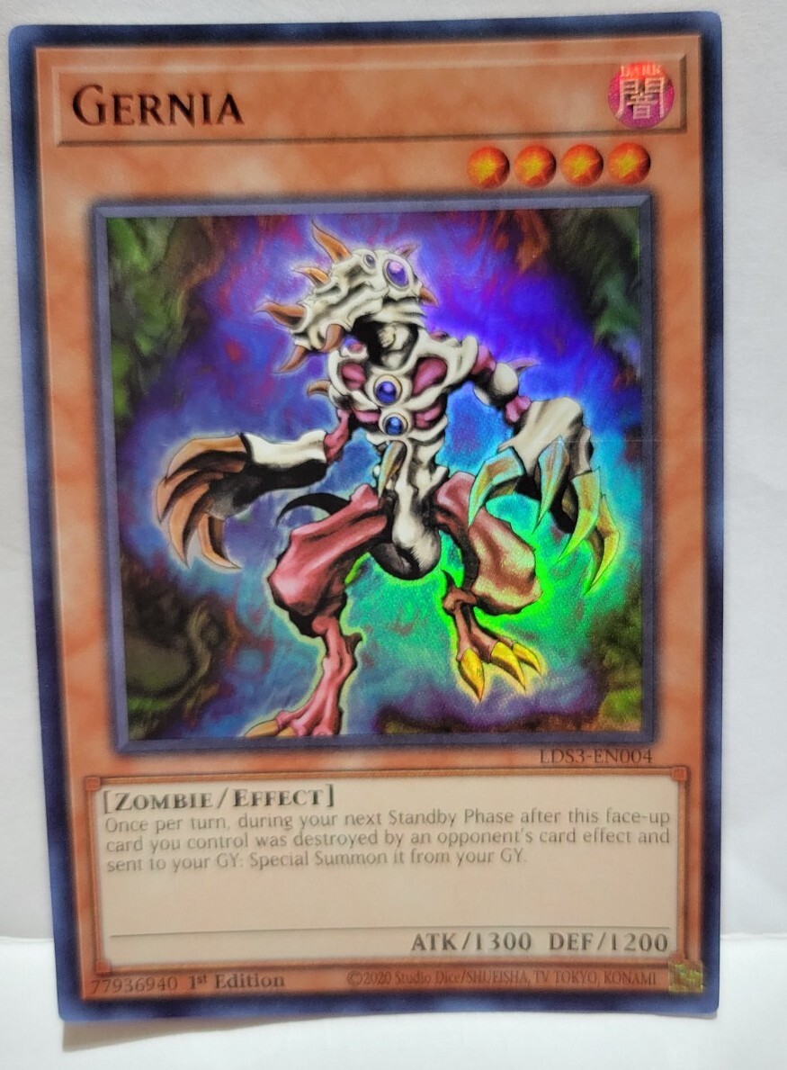 YUGIOH GERNIA RED X3 LDS3-EN004 1ST EDITION ULTRA LIGHT PLAYED | eBay