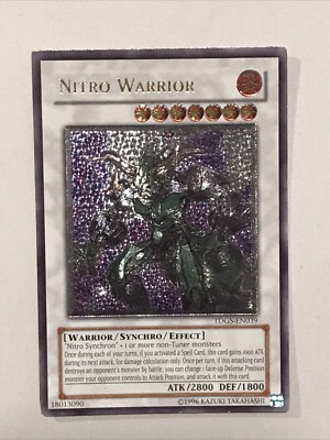 Yu-Gi-Oh! “NITRO WARRIOR” ULTIMATE RARE (Slight Mis-Print) NM-M | eBay