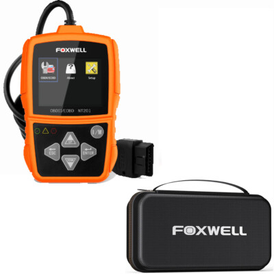 FOXWELL OBD Automotive OBD2 Scanner Car Check Engine Fault Code Reader ...