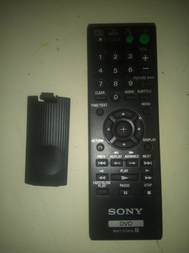 SONY Original DVD Player Remote Control for DVP-SR510H Genuine RMT ...