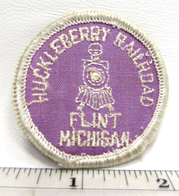 Vintage Huckleberry Railroad Jacket Patch Train Locomotive Railway ...
