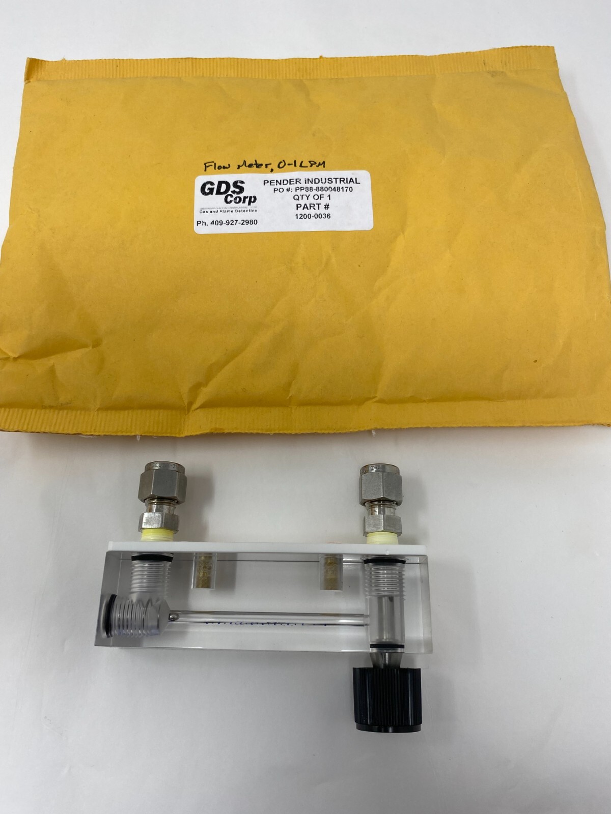 GDS Corp 1200-0036 Flow Meter 0-1 LPM for GDS-58XP | eBay