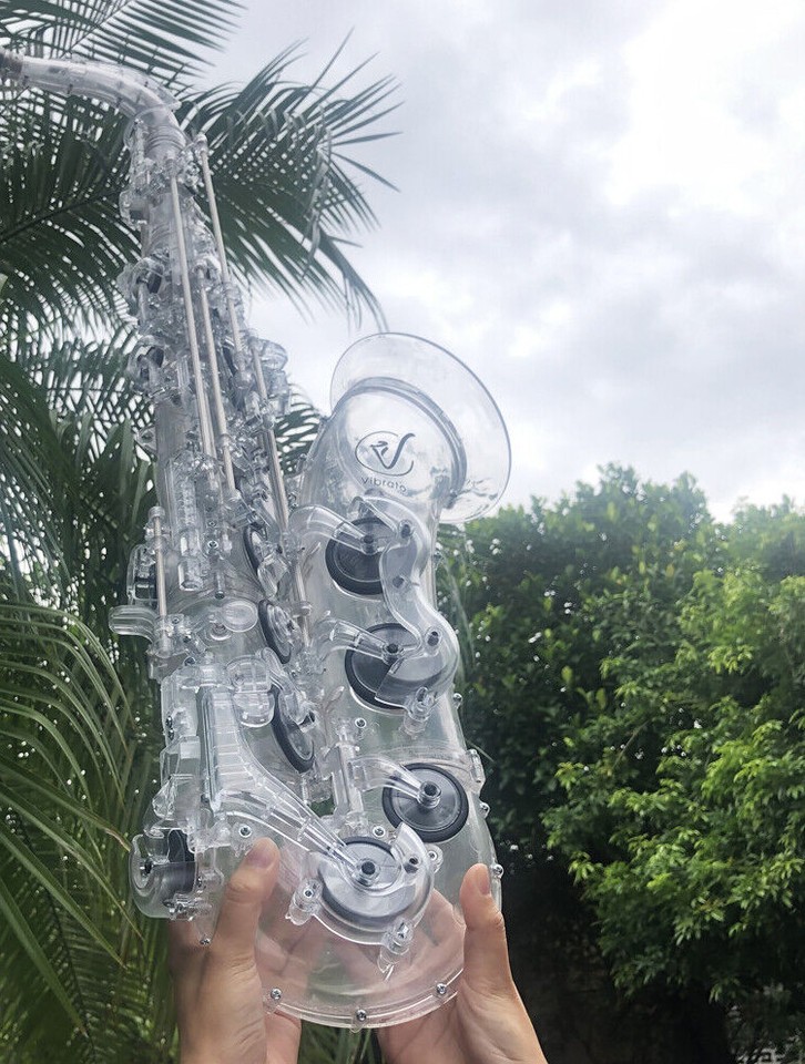 Vibrato Saxophone T1 Tenor Polycarbonate Waterproof - Clear ...