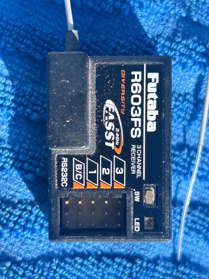 Rc Car Or Boat Futaba 603FS. Fasst Receiver Rc Radio. | eBay