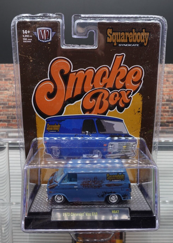M2 Machines Squarebody Syndicate 1973 Chevrolet Van G10 1/64 Scale ...