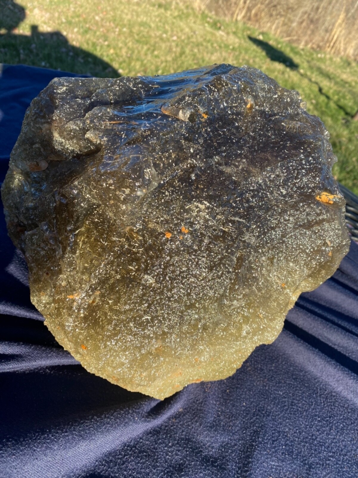 Libyan Desert Glass Meteorite Tektite impact specimen( 18 Kg ...
