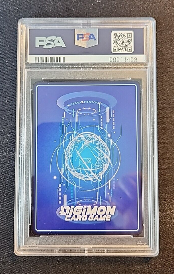 ORDINEMON BT9-082 SR ALTERNATE ART, PSA 9 MINT, 2022 DIGIMON CARD GAME ...