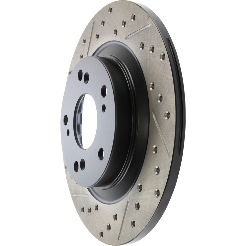 Rear PAIR Stoptech Disc Brake Rotor for 2000-2009 Honda S2000 (44349 ...