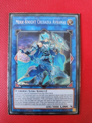 Mekk-Knight Crusadia Avramax - DANE-EN047 - 1st Edition Secret Rare ...
