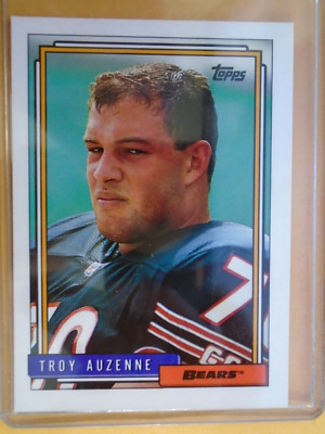 TROY AUZENNE CHICAGO BEARS 1992 TOPPS FOOTBALL, CARD# 723 | eBay