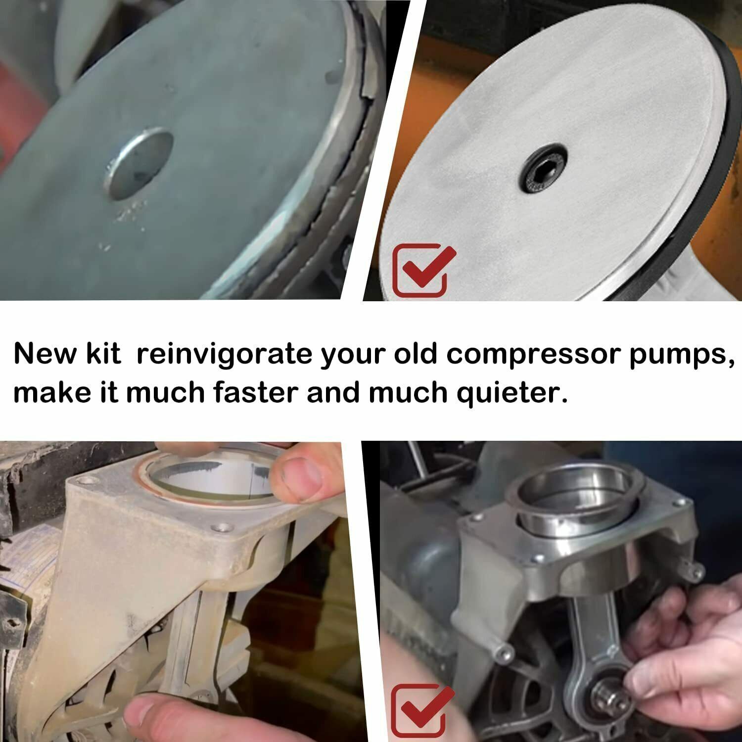 N038785 Air Compressor Cylinder Piston Assembly for 2-7/8" D55146 ...