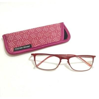 Foster Grant Women's Reading Glasses Leighton Wine | eBay