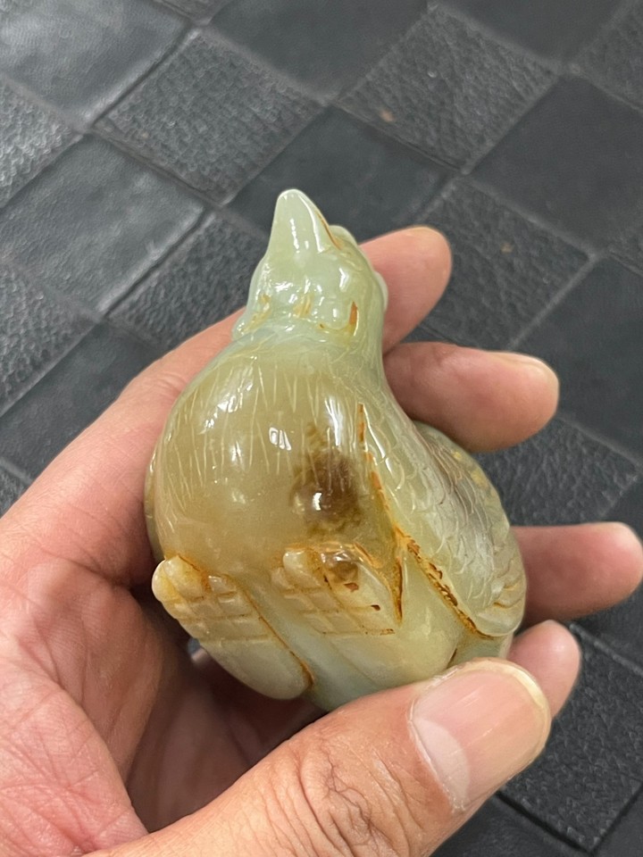 age-old China antique，Han Dynasty hetian jade chicken | eBay