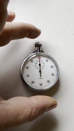 Chronograph Watch NERO LEMANIA Stopwatch - Swiss Made Watches - Vintage ...