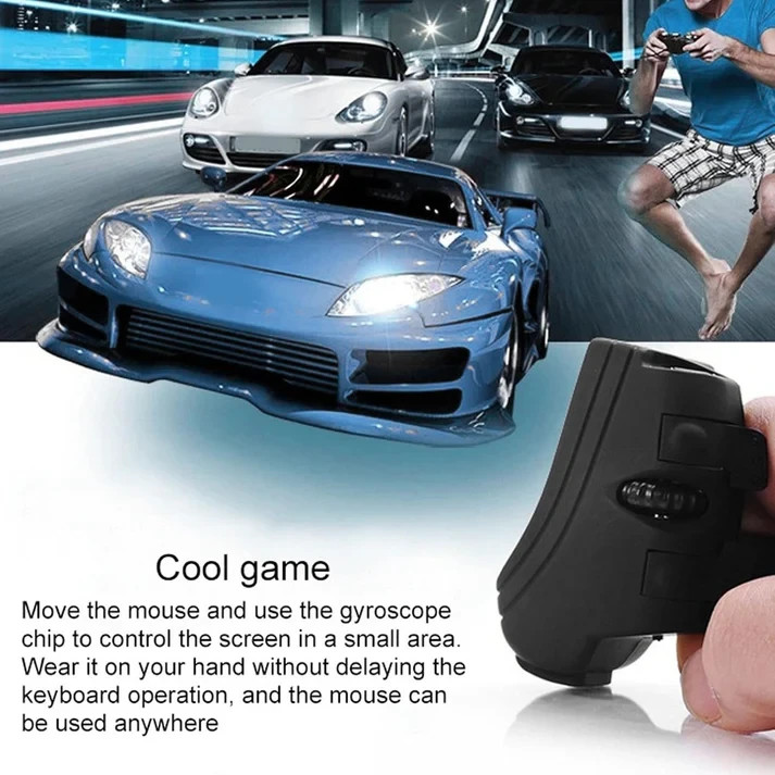 Finger Mouse, 2.4ghz Handheld Ergonomic Trackball Mouse easy to use | eBay
