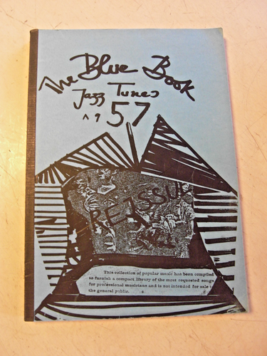Old Notes The Blue Book Jazz Tunes Reissue Popular Music Standards | eBay