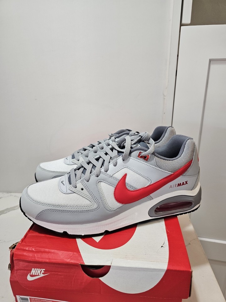 Size 12 - Nike Air Max Command White University Red | eBay