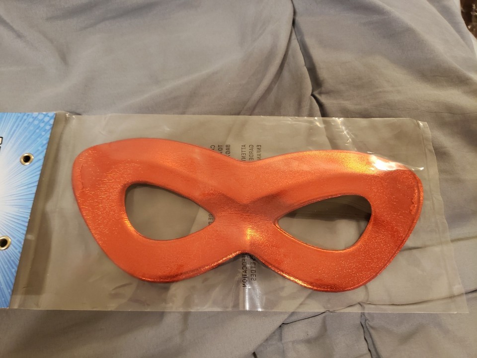 Adult Red Eye Mask ~ SPIRIT HALLOWEEN COSTUME PARTY EYE MASK | eBay