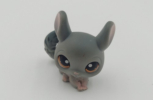 Littlest Pet Shop LPS #144 Grey Chinchilla-Authentic | eBay