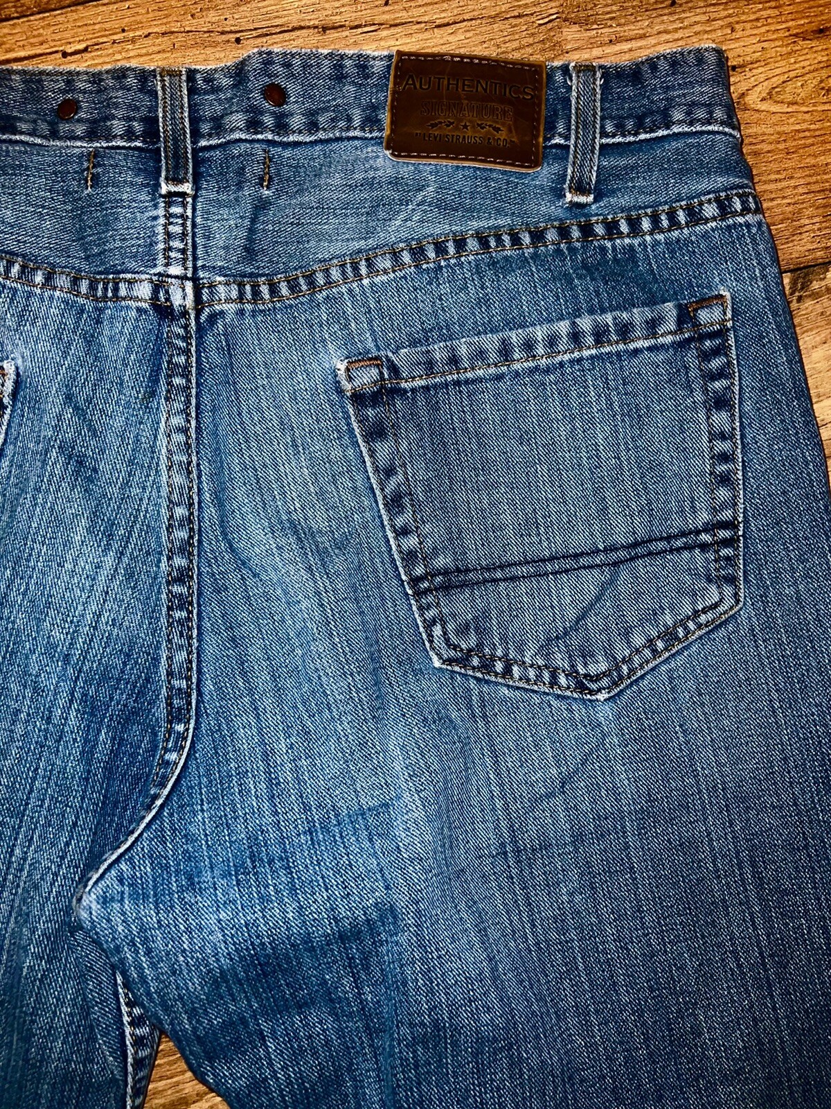 Levis Mens Jeans Copper Riveted FDE Waistband Vintage… - Gem