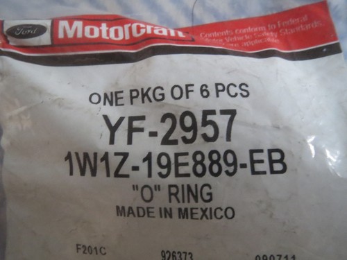 NOS FORD HARDWARE O-RINGS PART NUMBER 1W1Z-19E889-EB LOT OF 16 O-RINGS ...