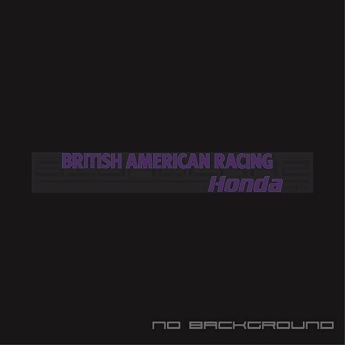 Honda BAR racing Decal Sticker JDM civic Accord S2000 vtec type r Pair ...