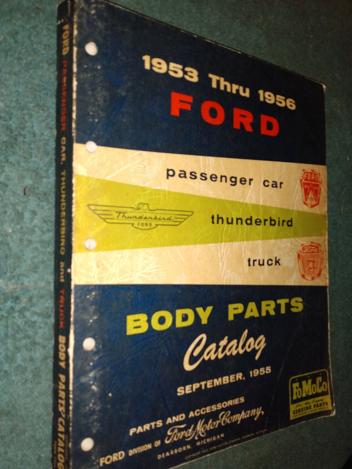 1956 T Bird Parts