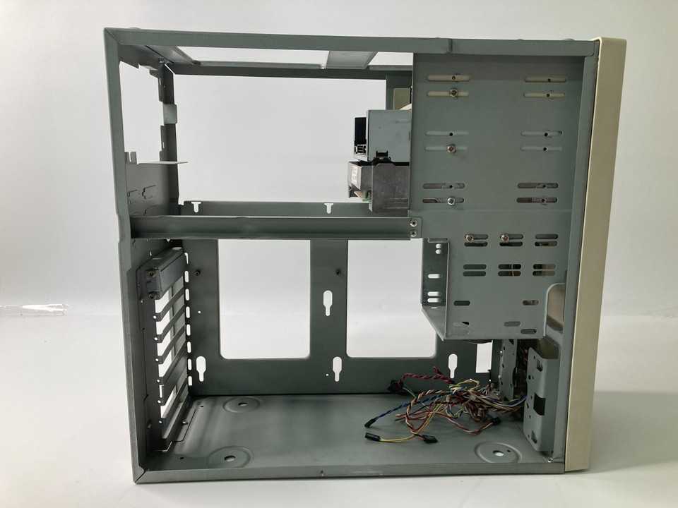 Vintage Intel Beige PC CASE ATX w/ Floppy, Cassette, & DVD drive | eBay