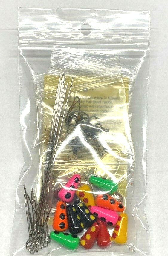 60 Pcs Inline Spinner Making Kit Trout Crappie Bass Spinners DIY 3/32 ...